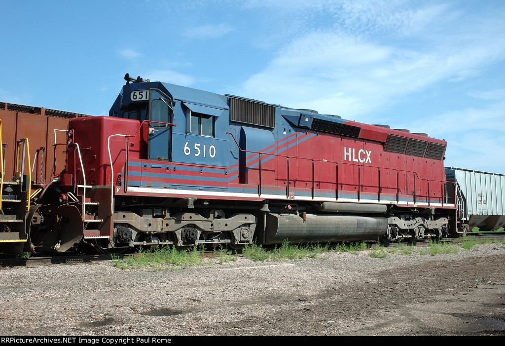 HLCX 6510, EMD SD45, on UPRR